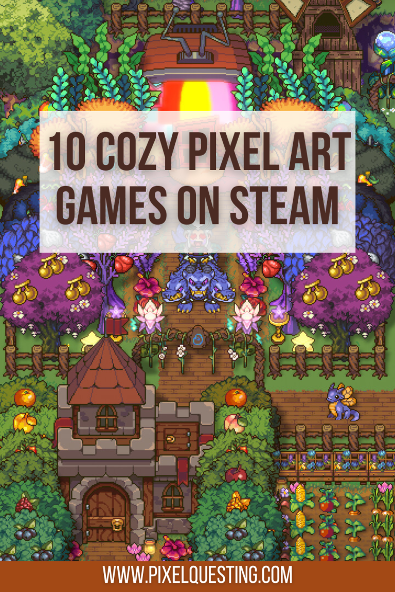 10 Cozy Pixel Art Games on Steam - Pixel Questing