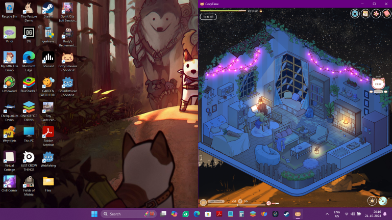 10 Cozy Games to Play in the Background While Working - Pixel Questing