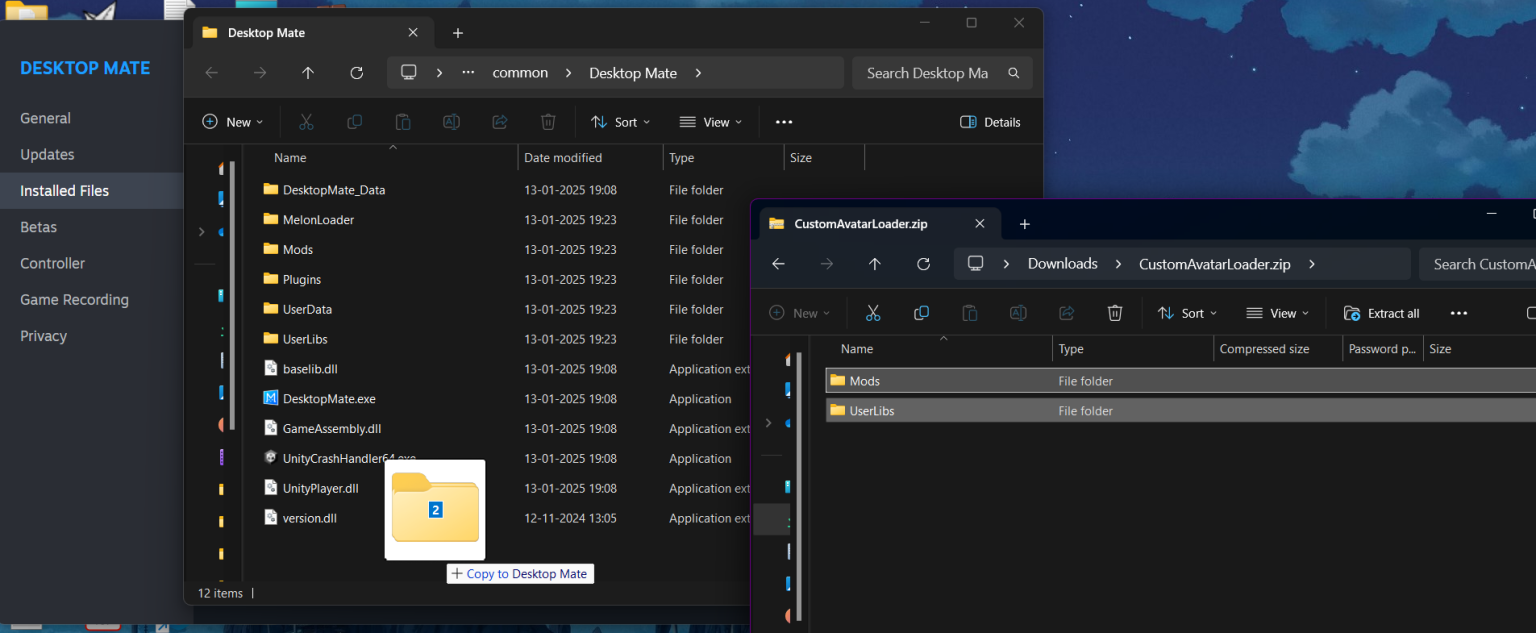 How to Add Custom Characters in Desktop Mate - Pixel Questing